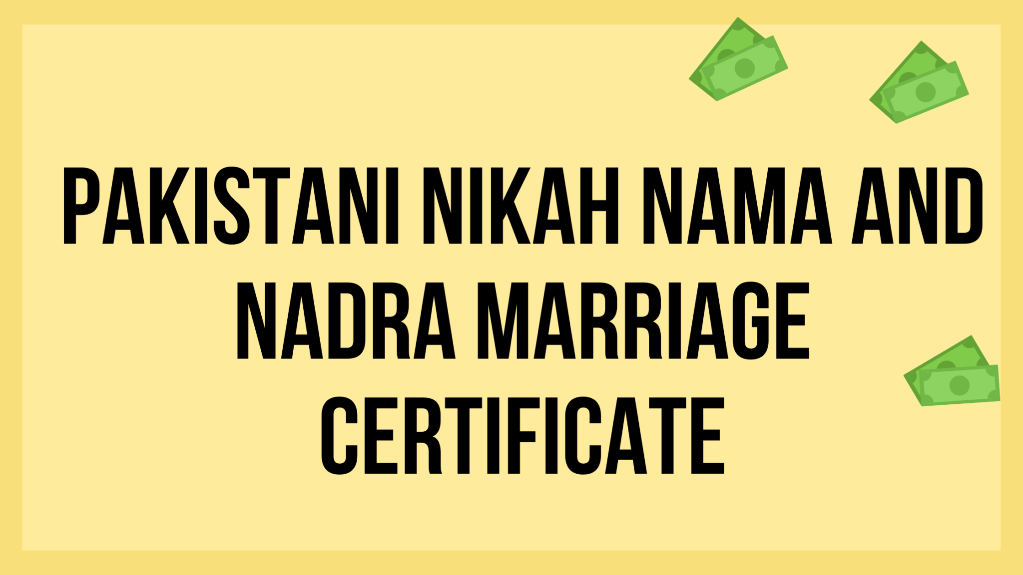 Nikah and Nikah Nama | Pakistani Nikah Nama | NAdra-marriage ...